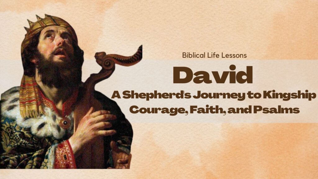 David: A Shepherd's Journey to Kingship - Courage, Faith, and Psalms ...
