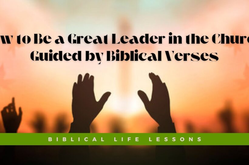 Biblical Life Lessons - Life Lessons We Can Get From The People in the ...