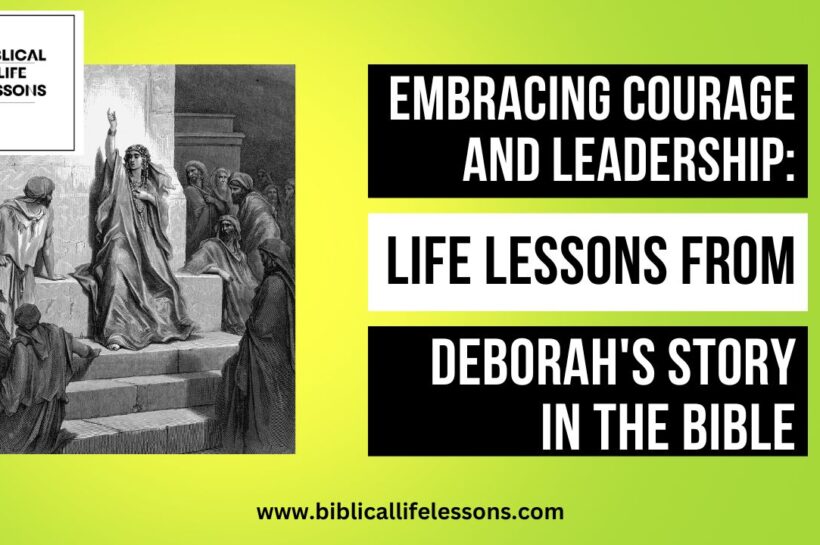 Deborah Archives - Biblical Life Lessons
