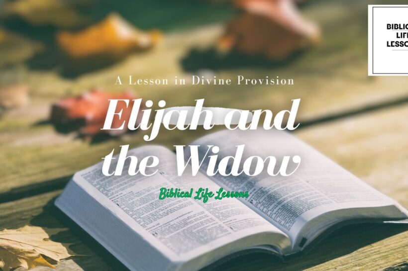Elijah Archives - Biblical Life Lessons