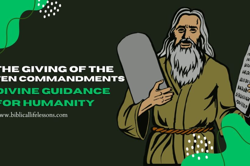 Biblical Life Lessons - Life Lessons We Can Get From The People in the ...