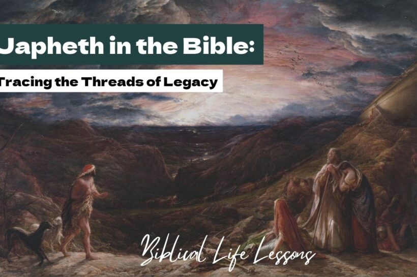 Biblical Life Lessons - Life Lessons We Can Get From The People in the ...