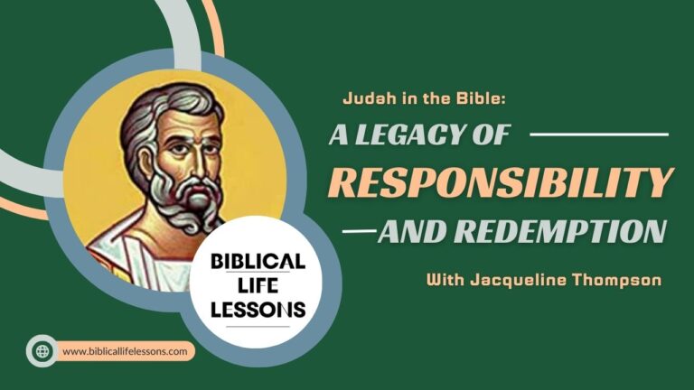 Judah in the Bible: A Legacy of Responsibility and Redemption ...
