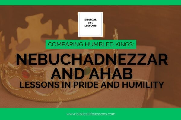 Biblical Life Lessons - Life Lessons We Can Get From The People in the ...