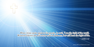 Jesus, the Light of the World: Understanding John 8:12 - Biblical Life ...